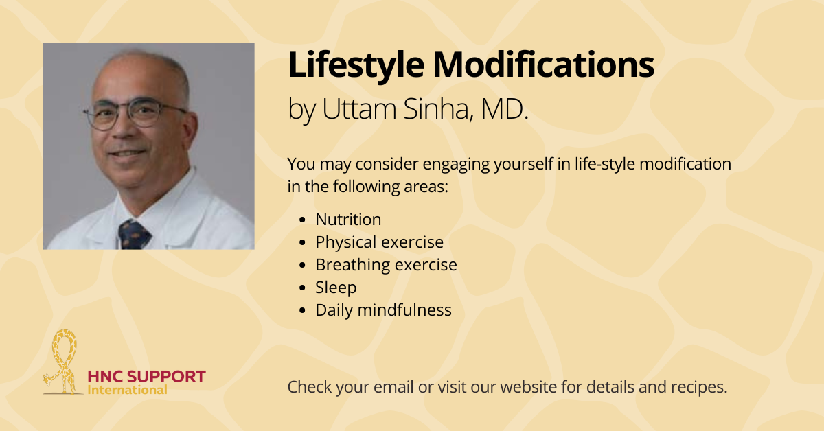 Lifestyle Modifications by Uttam Sinha, MD.